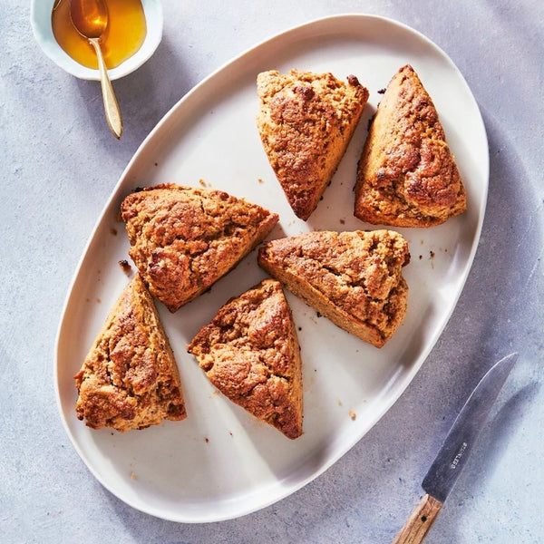Samah Dada's Honey & Tahini Scones - Seed + Mill